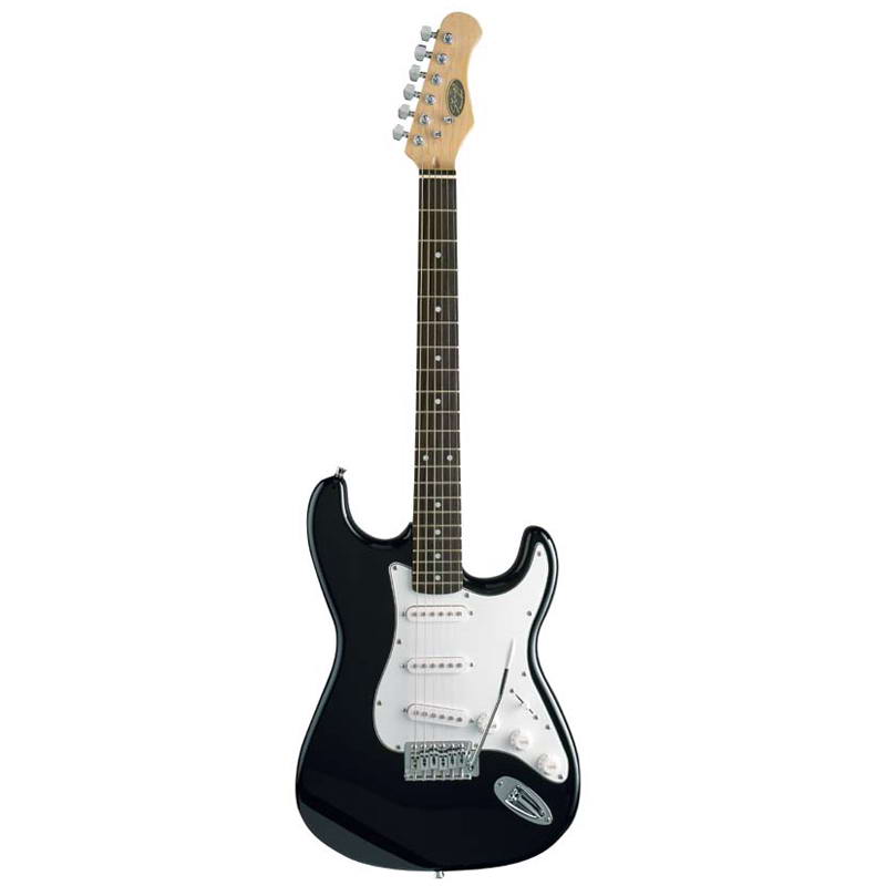 Электрогитара, форма: Stratocaster Stagg S300-BK - купить в Одессе ...