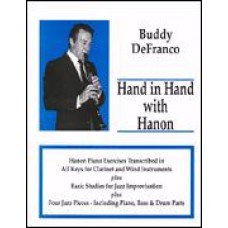 BUDDY DEFRANCO- HAND IN HAND WITH HANON (CLARINET) BK HALLEONARD 842009 ...