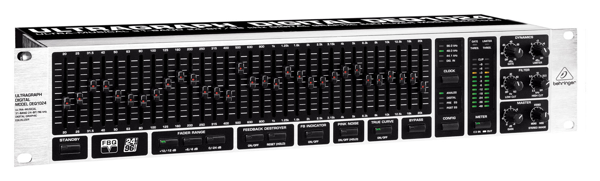 Эквалайзер Behringer DEQ1024 - купить в Одессе, Киеве, Украине ...
