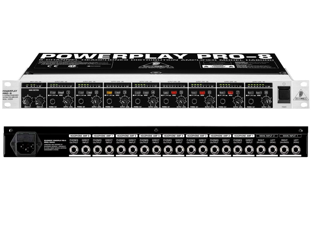 Behringer ha8000 specs