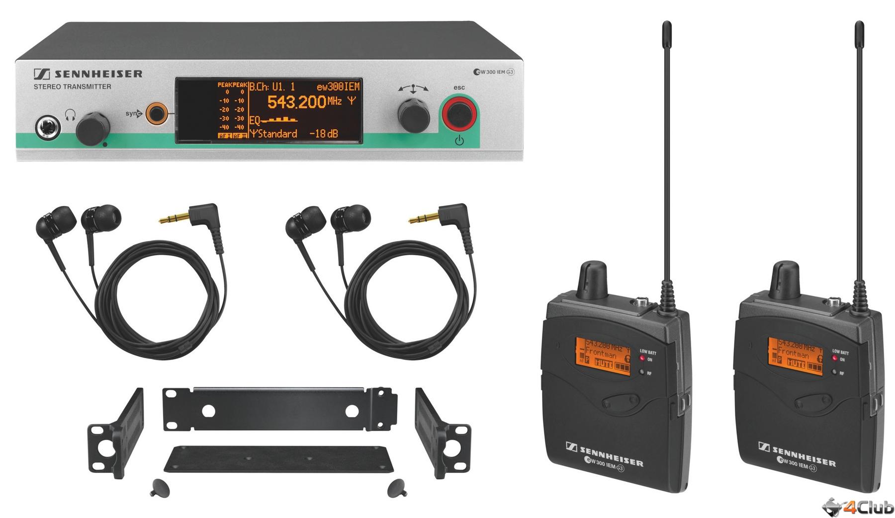 Радіосистема Sennheiser EW 300-2 IEM G3-E-Х - купить в Одессе, Киеве ...