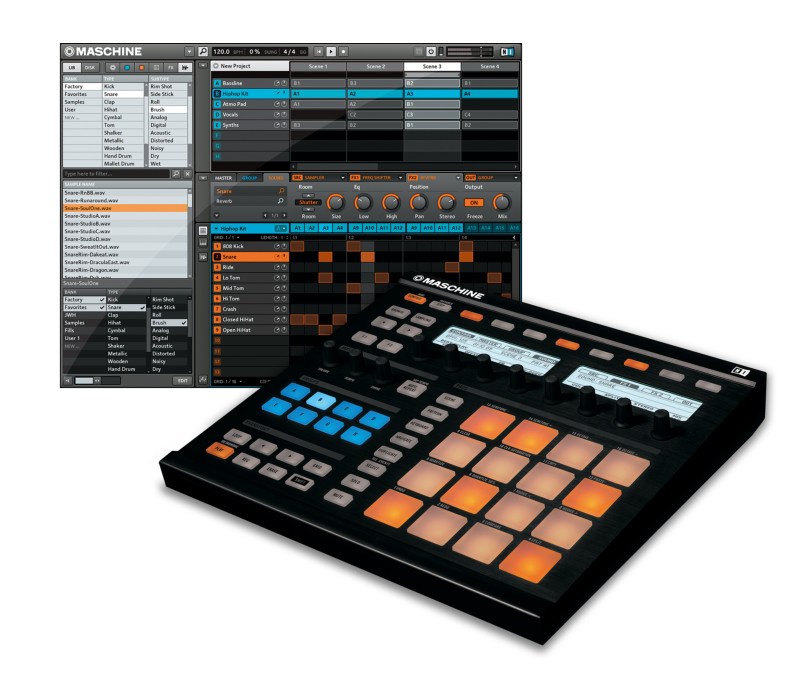 Контролер Native Instrument MACHINE - купить в Одессе, Киеве, Украине ...