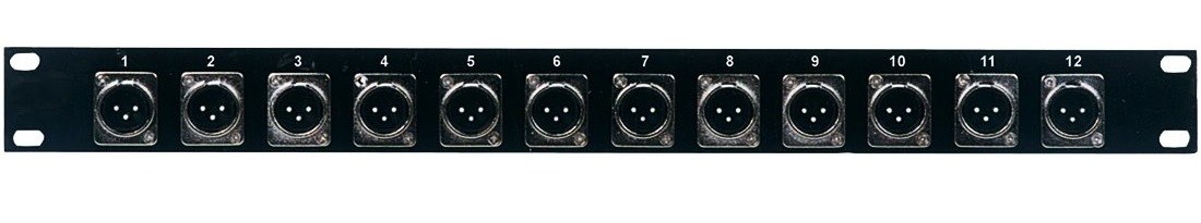 Комутаційна панель American Audio Distribution panel 12XLR female ...