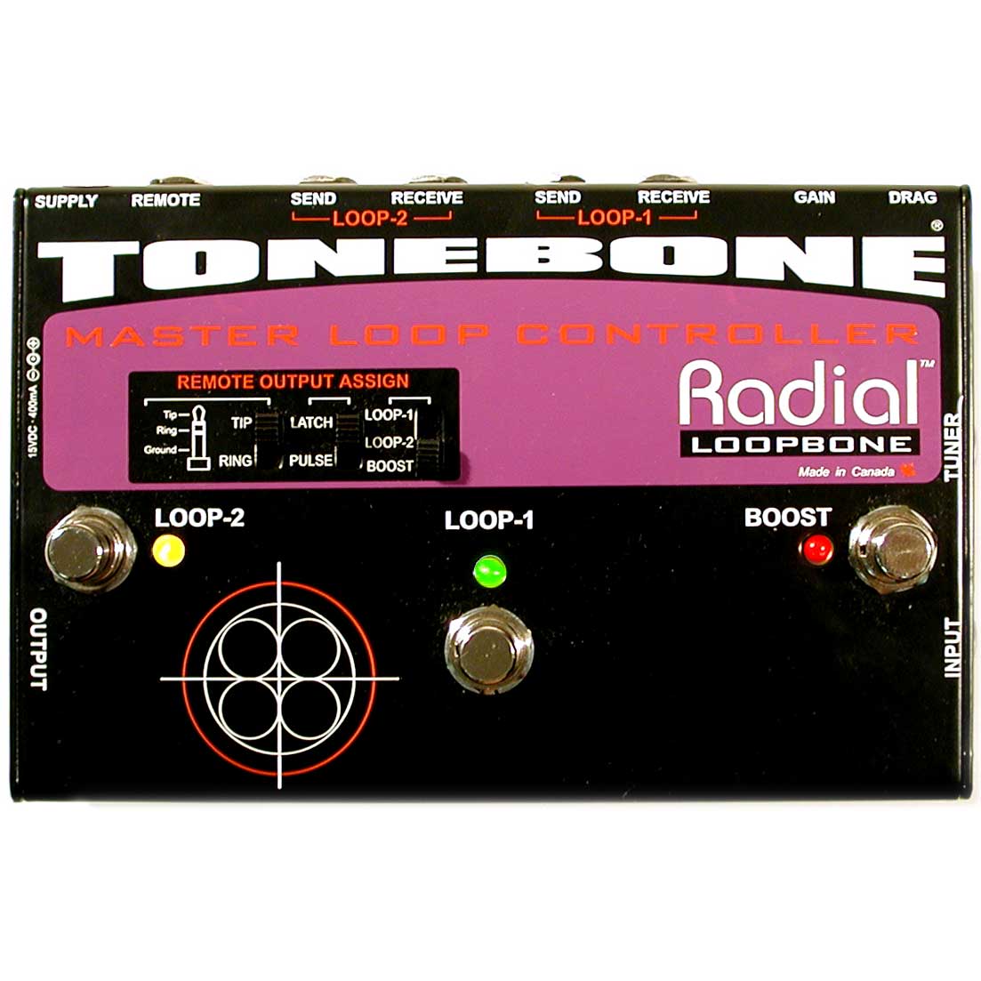 Педаль эффектов Radial Loopbone - купить в Одессе, Киеве, Украине | Артикул 94924 - 4Club