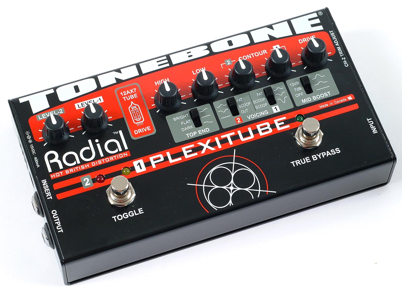 Педаль эффектов Radial Plexitube - купить в Одессе, Киеве, Украине ...