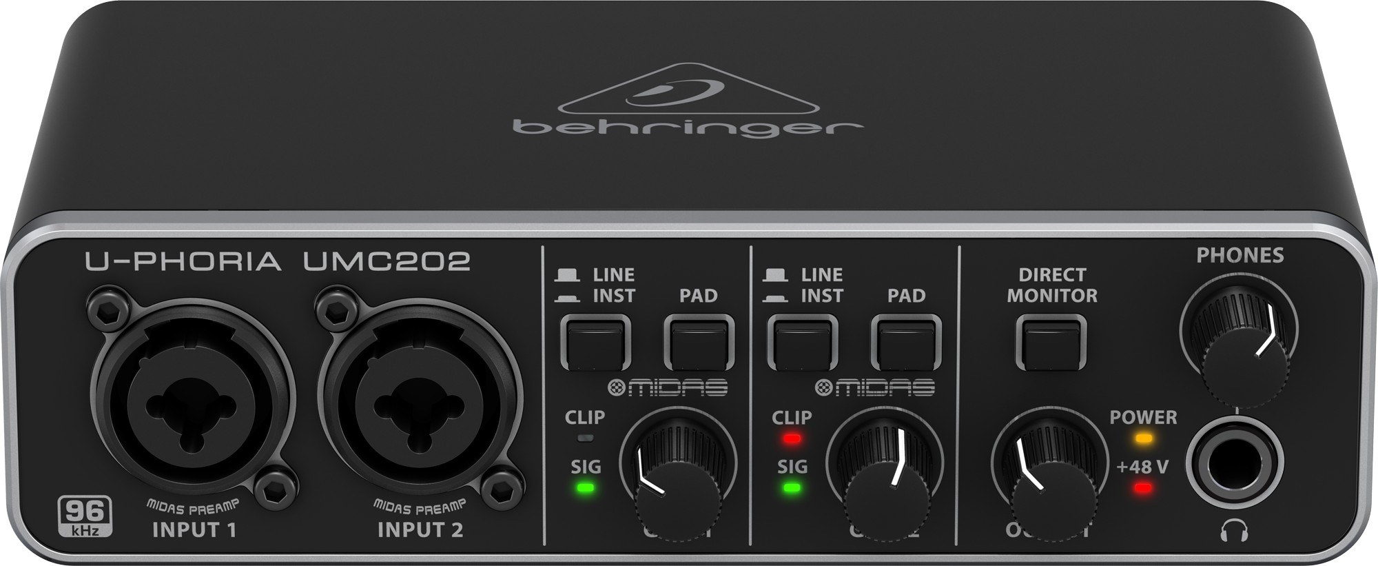 USB аудио интерфейс BEHRINGER U-PHORIA UMC202 - купить в Одессе, Киеве ...