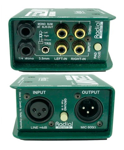 Директ-бокс Radial Pro AV1 - купить в Одессе, Киеве, Украине | Артикул ...