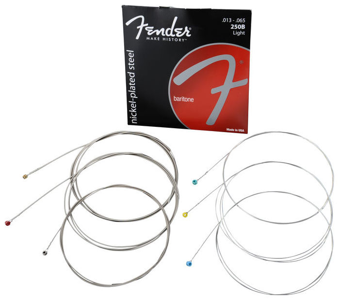 Струны для электрогитары FENDER 250B SUPER BARITONE STRINGS LIGHT 013 ...