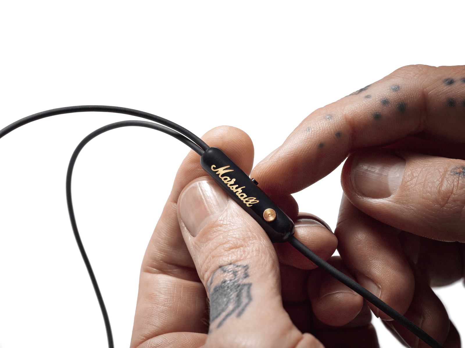Вакуумні навушники-затички MARSHALL MODE EQ HEADPHONES BLACK & GOLD ...