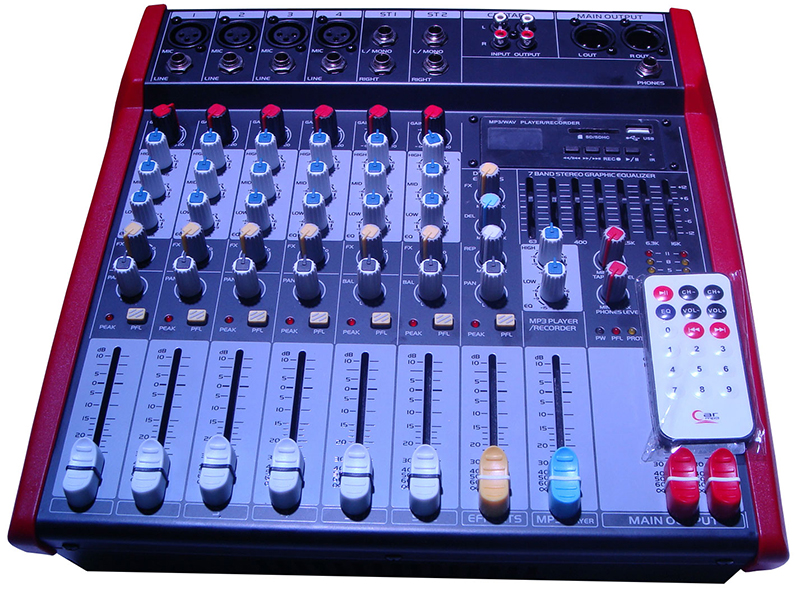 Активный микшерный пульт MixMaster ST-62P USB/SD+Радио пульт - купить в ...
