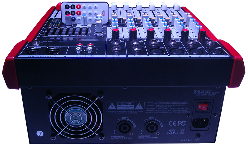 Активный микшерный пульт MixMaster ST-62P USB/SD+Радио пульт - купить в ...