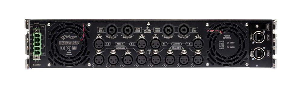 Усилитель мощности Powersoft X8 DSP+ETH - купить в Одессе, Киеве, Украине | Артикул 127681 - 4Club