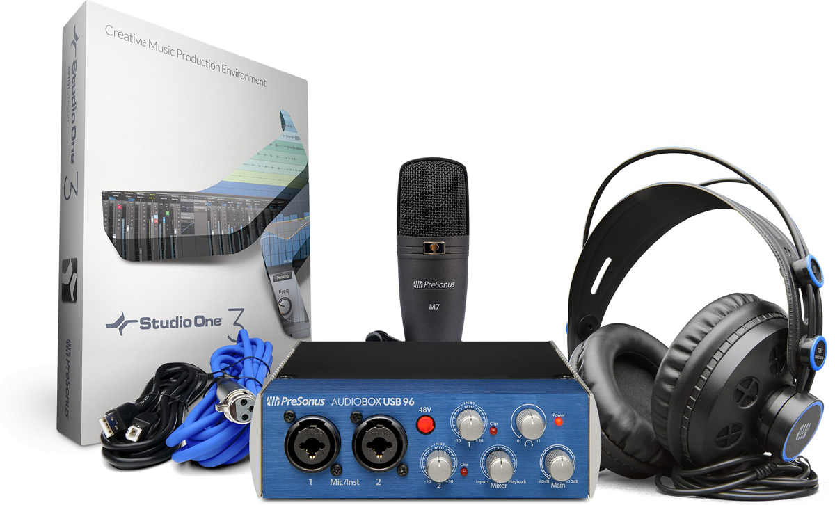 Комплект для звукозаписи PRESONUS AudioBox USB 96 Studio - купить в ...