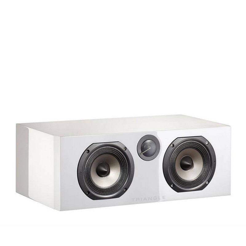 Акустическая система Triangle CENTER SPEAKER White piano lacquer ...
