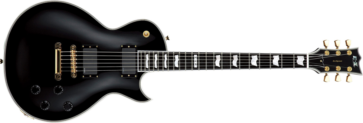 Електрогітара ESP E-II ECLIPSE I CTM FT (BK) - купить в Одессе, Киеве ...