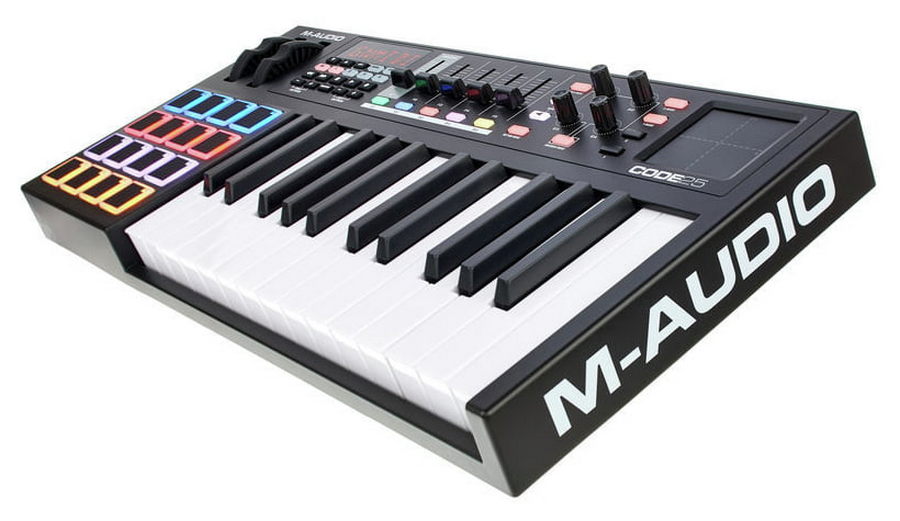 MIDI-клавиатура M-Audio Code25BLK - купить в Одессе, Киеве, Украине | Артикул 136524 - 4Club