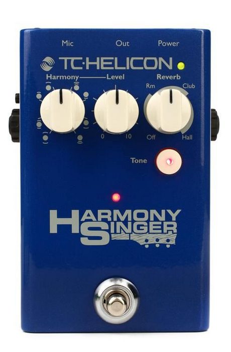 Педаль эффектов для вокала и акустической гитары TC Helicon Harmony ...