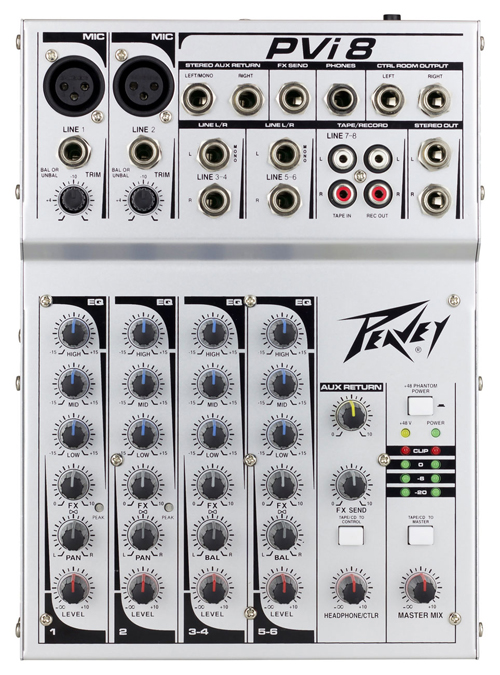 Микшерный пульт PEAVEY PVi 8 - купить в Одессе, Киеве, Украине ...