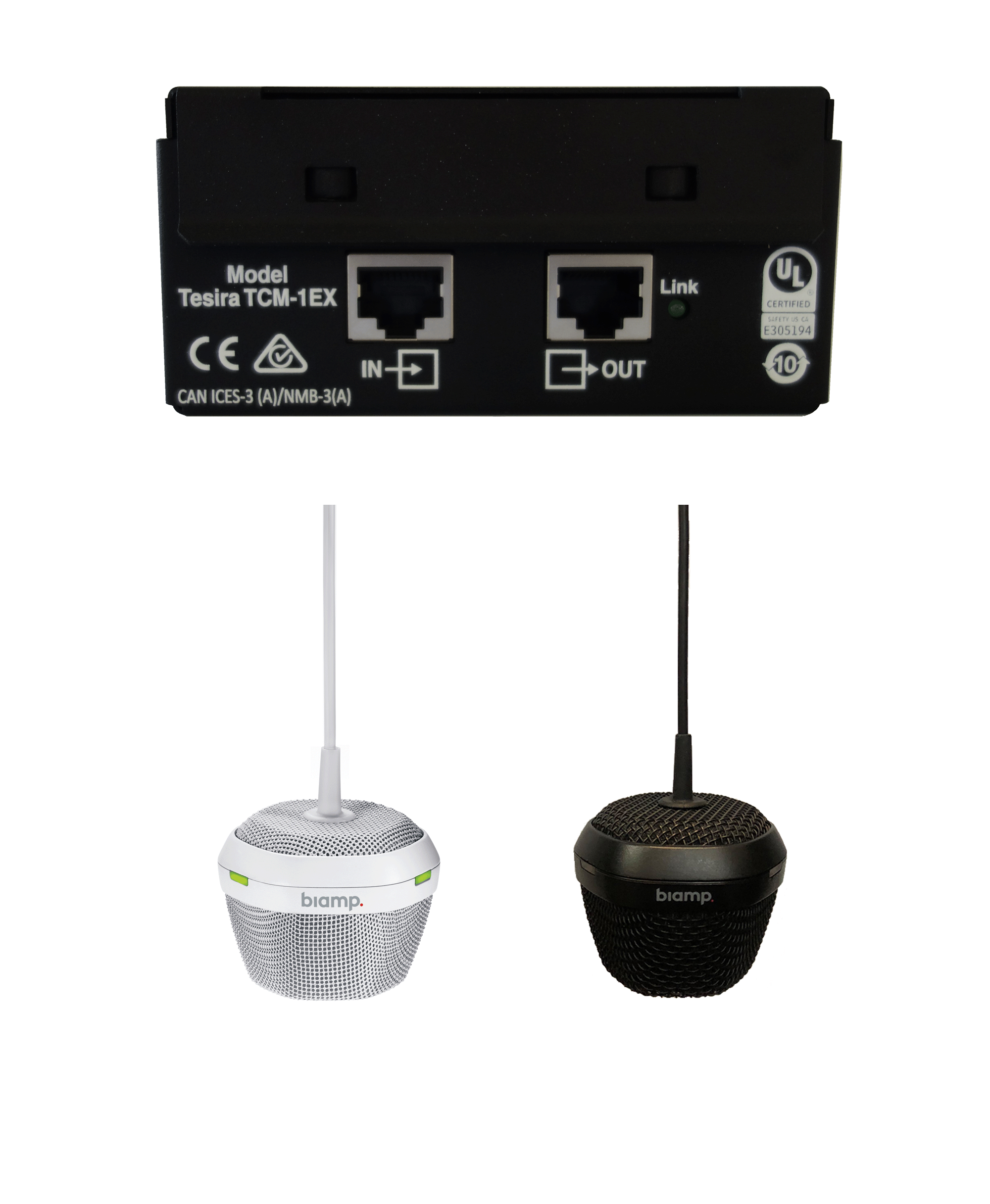 Потолочный микрофон BIAMP PARLE TCM-1EX BLACK - купить в Одессе, Киеве ...