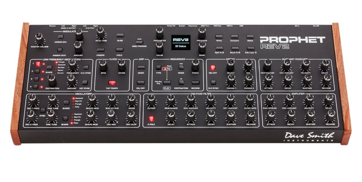 Модуль полифонического синтезатора Sequential (Dave Smith Instruments) Prophet Rev 2 – 16-v ...