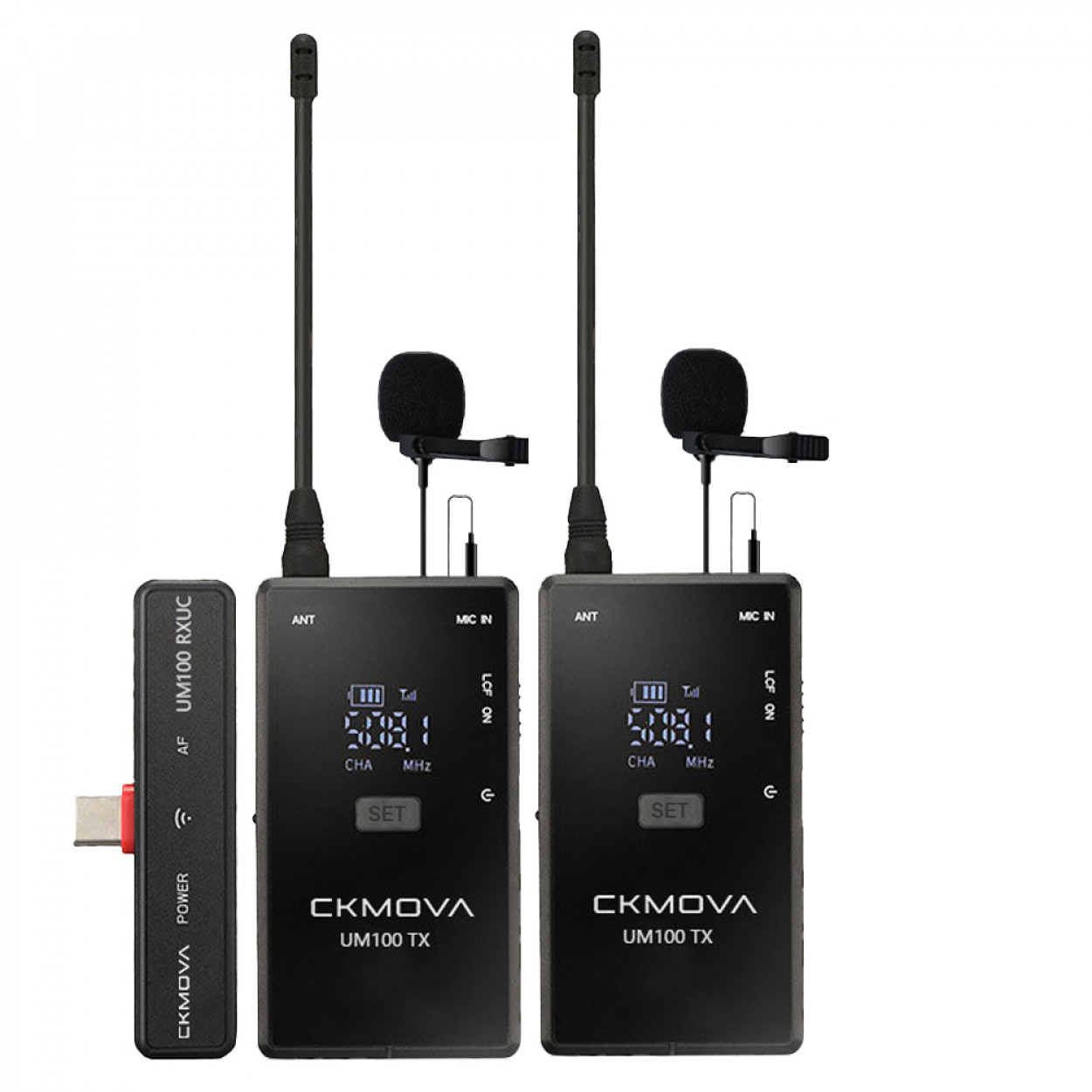 Беспроводная микрофонная система CKMOVA UM100 Kit4 - купить в Одессе ...