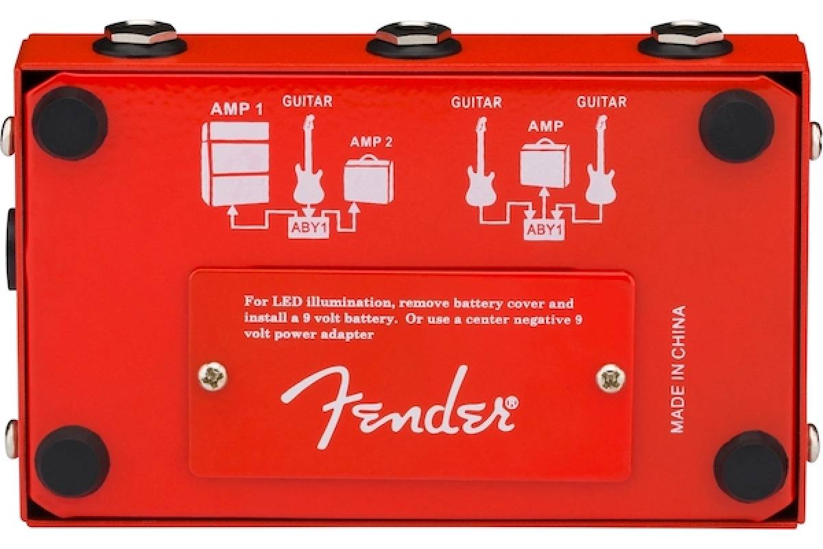 Футсвич для усилителей FENDER PEDAL 2-SWITCH ABY - купить в Одессе ...