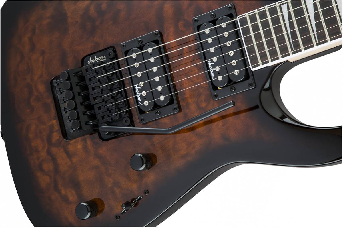 Электрогитара JACKSON JS32Q DINKY ARCH TOP DKA AR DARK SUNBURST ...