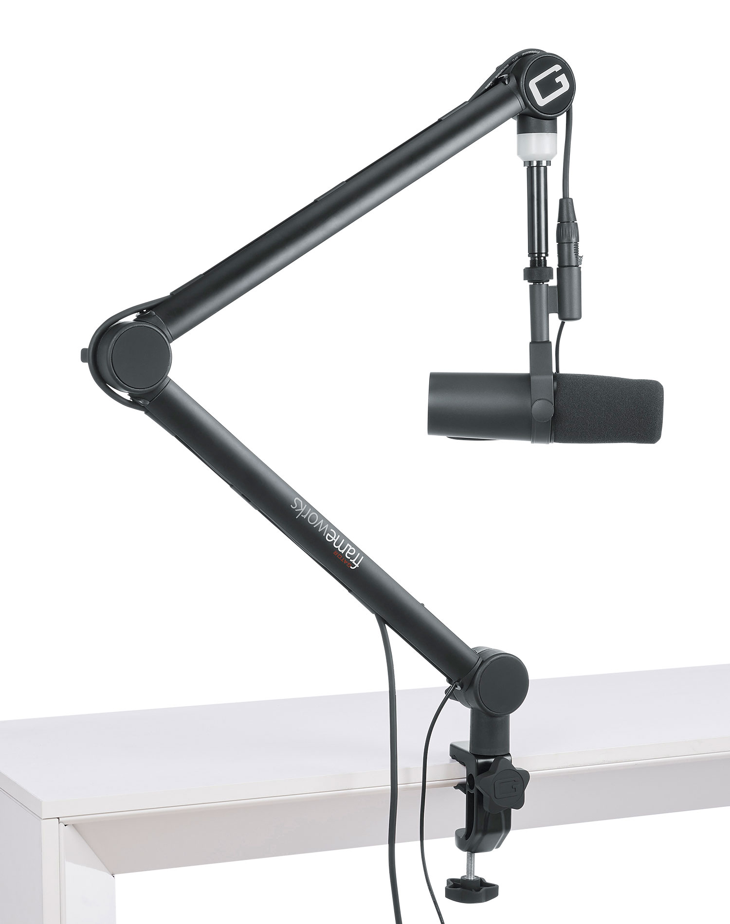 Пантограф GATOR FRAMEWORKS GFWMICBCBM4000 Professional Desktop Mic Boom ...