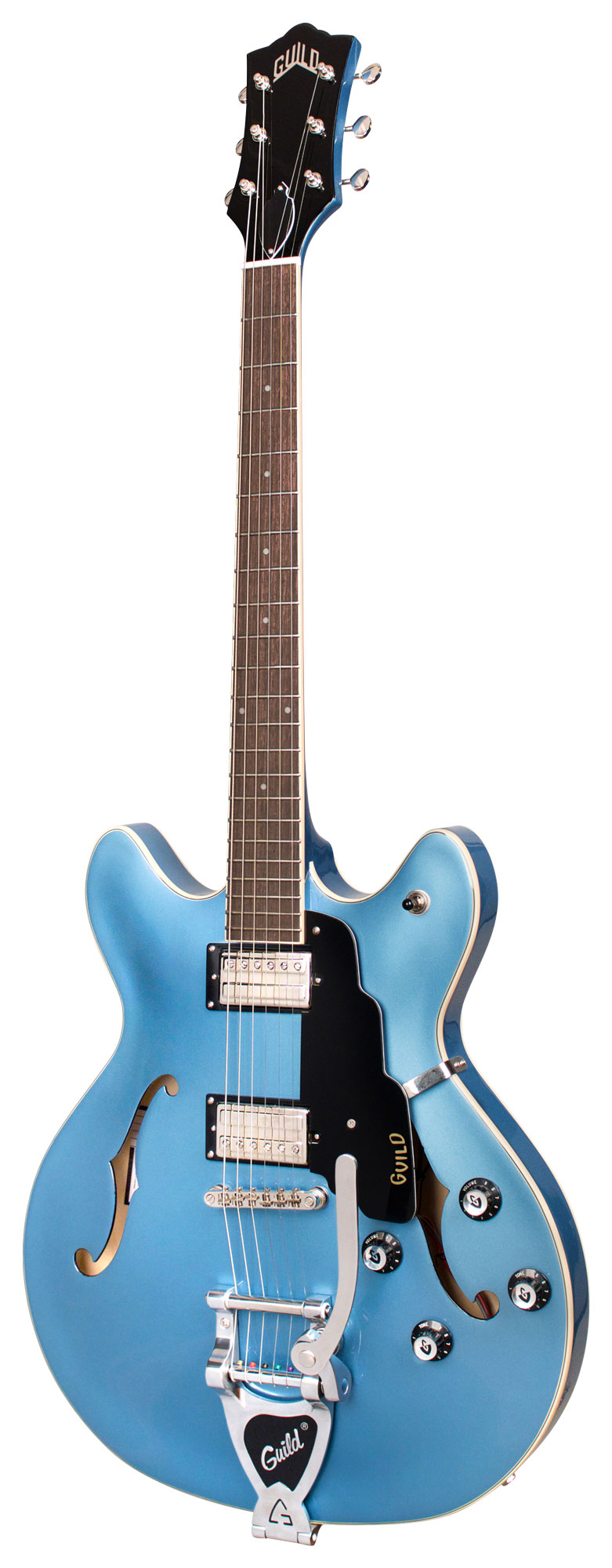 Полуакустическая электрогитара GUILD Starfire I DC GVT (Pelham Blue ...