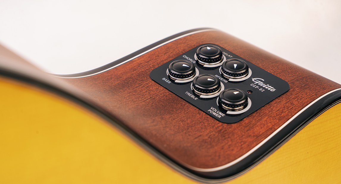 Трансакустический звукосниматель Guitto GGP-02 - купить в Одессе, Киеве, Украине | Артикул ...