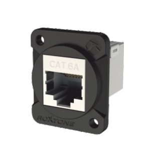 Разъем Roxtone RAD-C6A-B RJ45(CAT6a) панельный - купить в Одессе, Киеве, Украине | Артикул ...