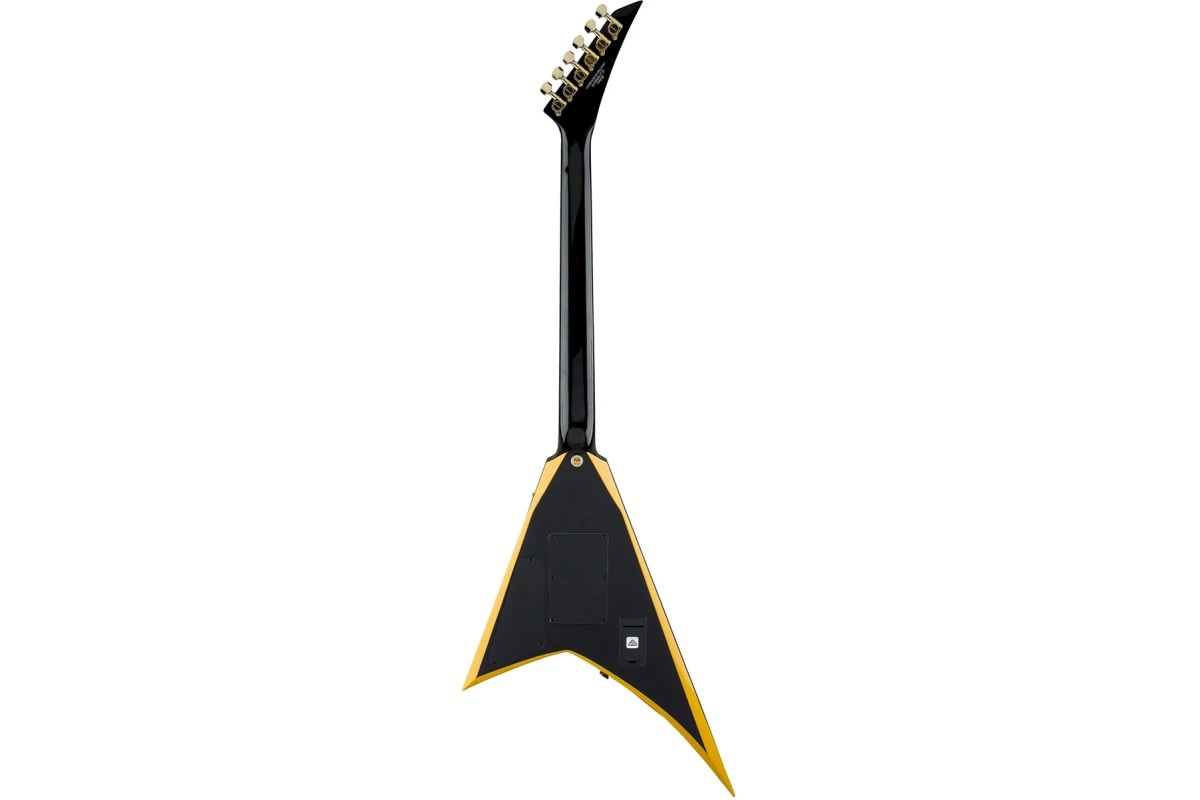 Электрогитара JACKSON X SERIES RHOADS RRX24 BLACK WITH YELLOW BEVELS ...