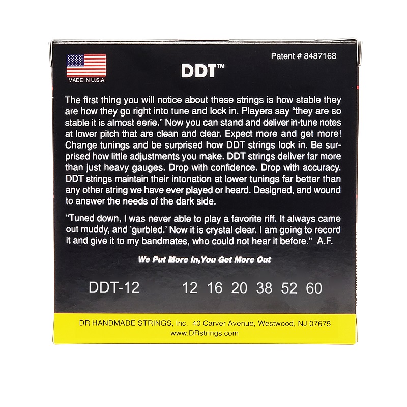 Струны для электрогитары DR STRINGS DDT DROP DOWN TUNING ELECTRIC ...
