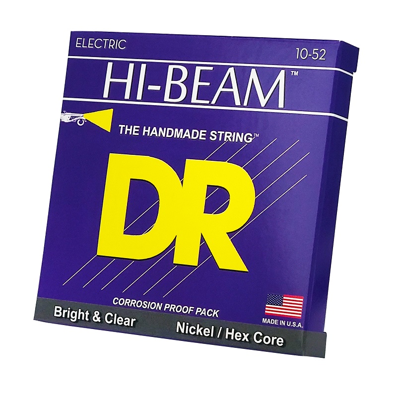 Струны для электрогитары DR STRINGS HI-BEAM ELECTRIC - BIG HEAVY (10-52 ...