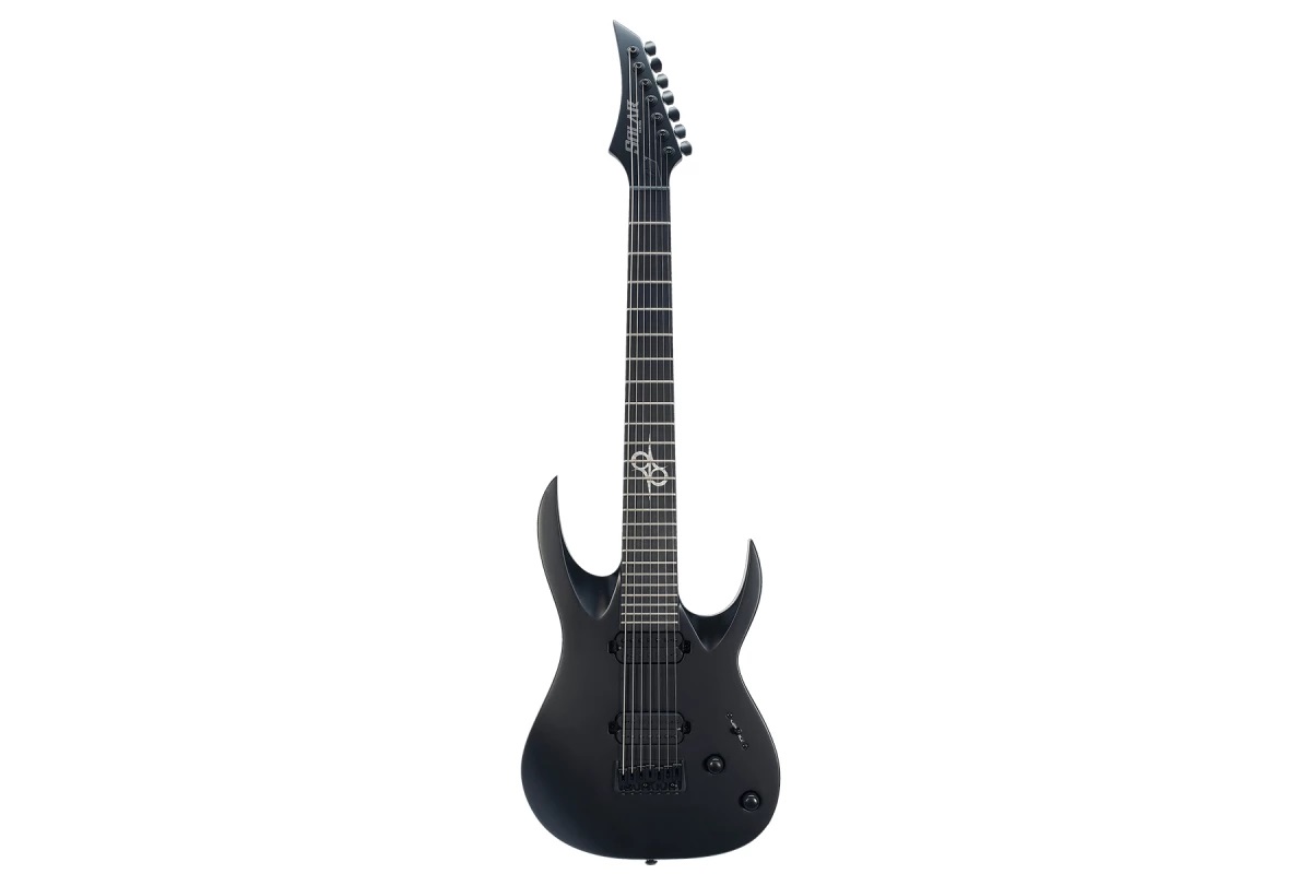 Семиструнна електрогітара SOLAR GUITARS A2.7C CARBON BLACK MATTE ...