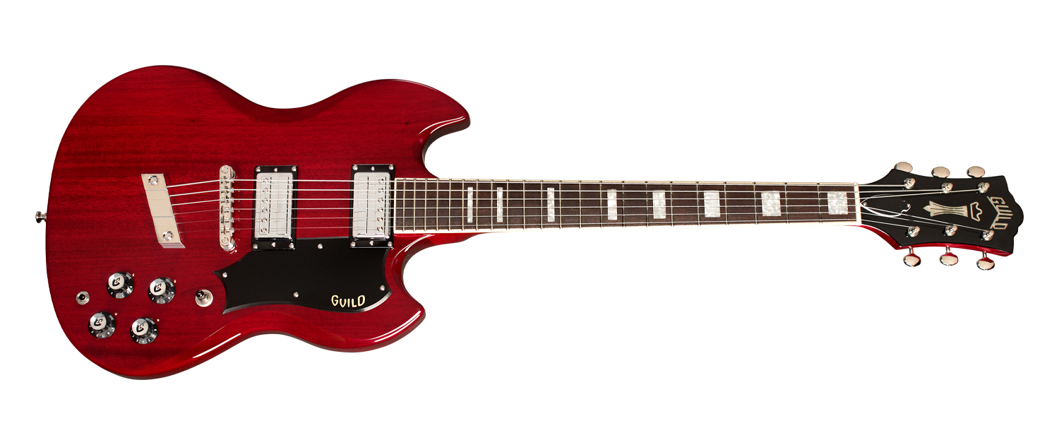Электрогитара GUILD Polara Deluxe (Cherry Red) - купить в Одессе, Киеве ...