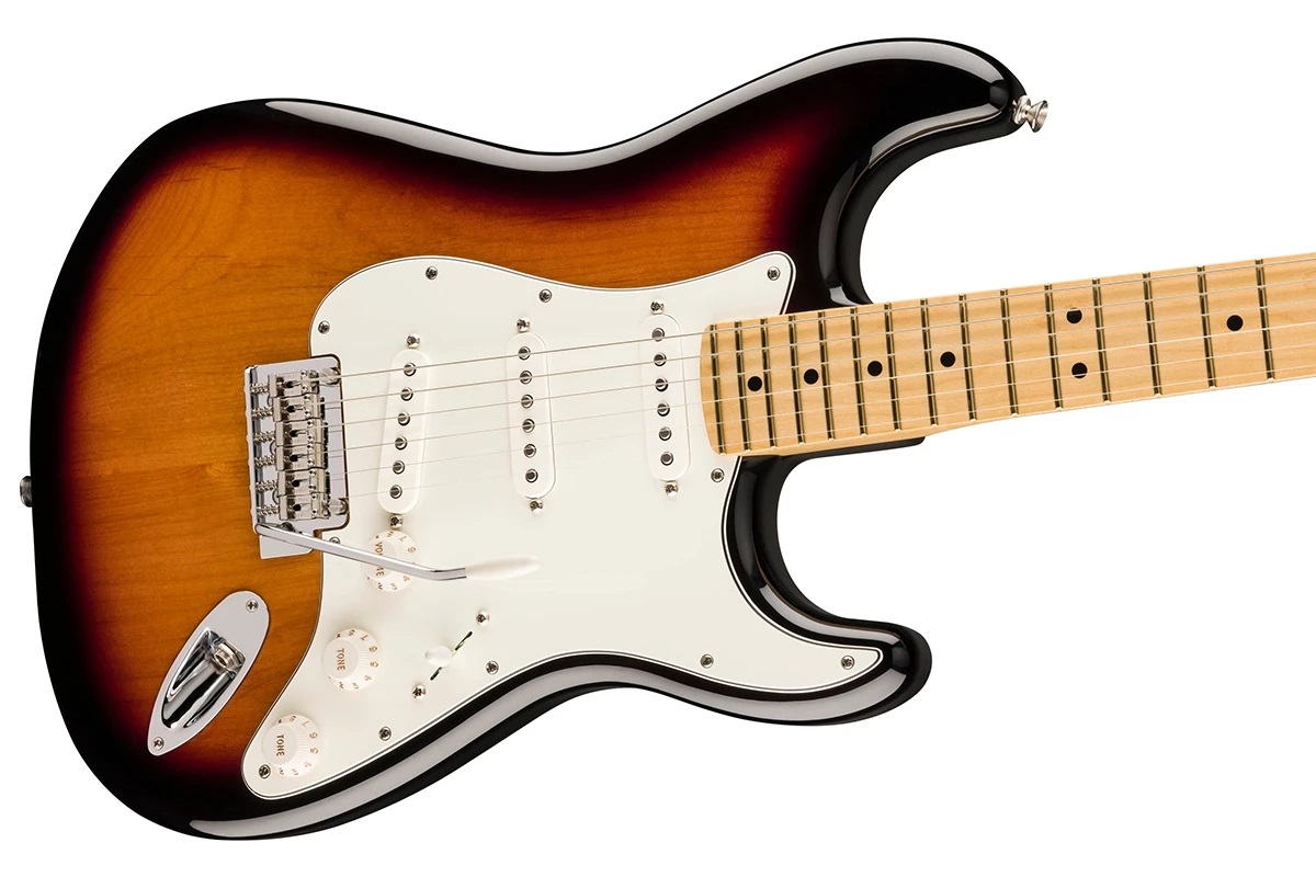 Электрогитара FENDER PLAYER ANNIVERSARY STRATOCASTER MN 2-COLOR ...
