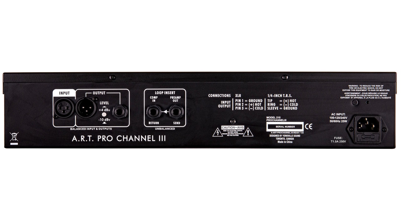 Многофункциональный прибор обработки звука ART PRO CHANNEL III - купить ...