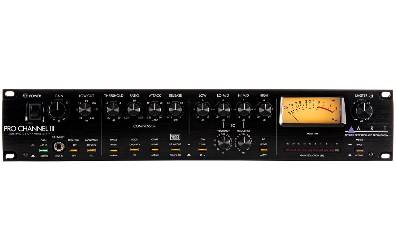 Многофункциональный прибор обработки звука ART PRO CHANNEL III - купить ...