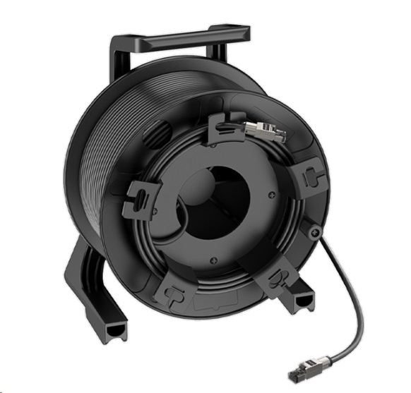 Кабельный барабан с гибким кабелем категории 6 ROXTONE DC6EEE4L70, 70 м ...