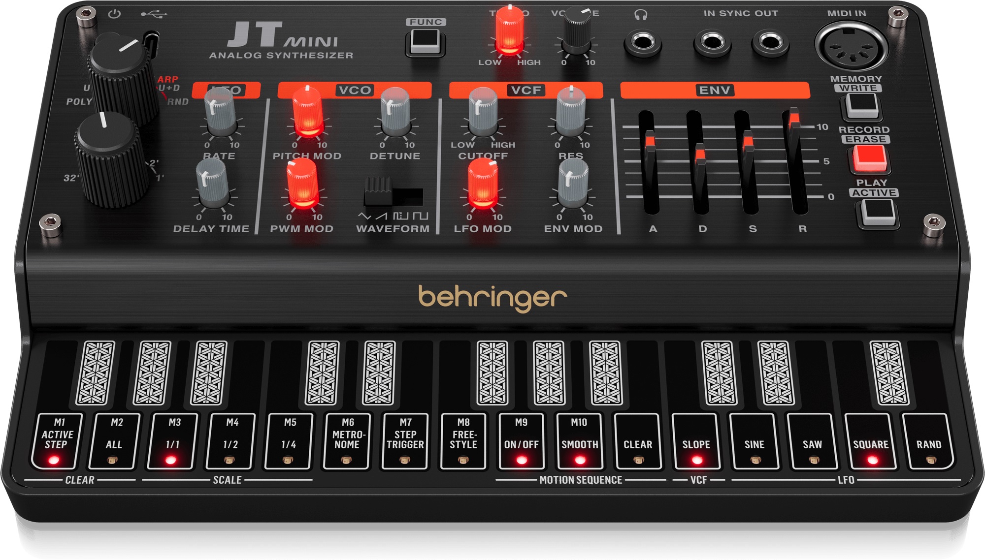 Портативный аналоговый синтезатор BEHRINGER JT MINI - купить в Одессе ...