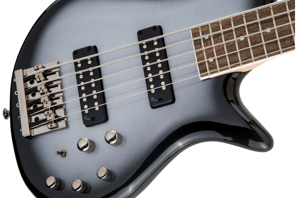 5-струнна бас-гітара JACKSON JS SERIES SPECTRA BASS JS3V SILVERBURST ...