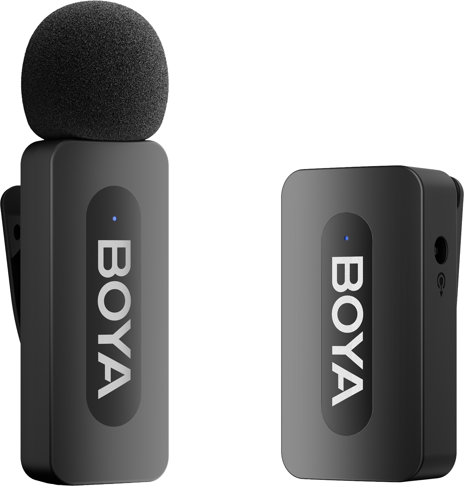 Бездротовий петличний мікрофон BOYA BY-V35 TRS for camera Black ...