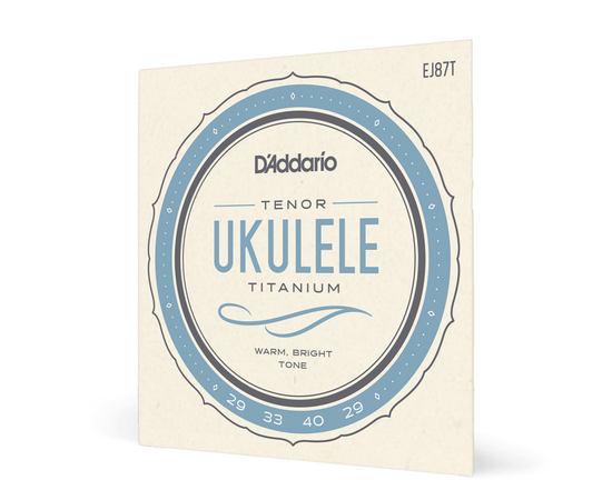 Струны для тенор-укулеле D'ADDARIO EJ87T TITANIUM UKULELE TENOR ...