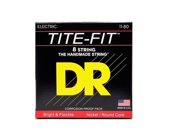 Струны для 8-струнной электрогитары DR STRINGS TITE-FIT ELECTRIC ...